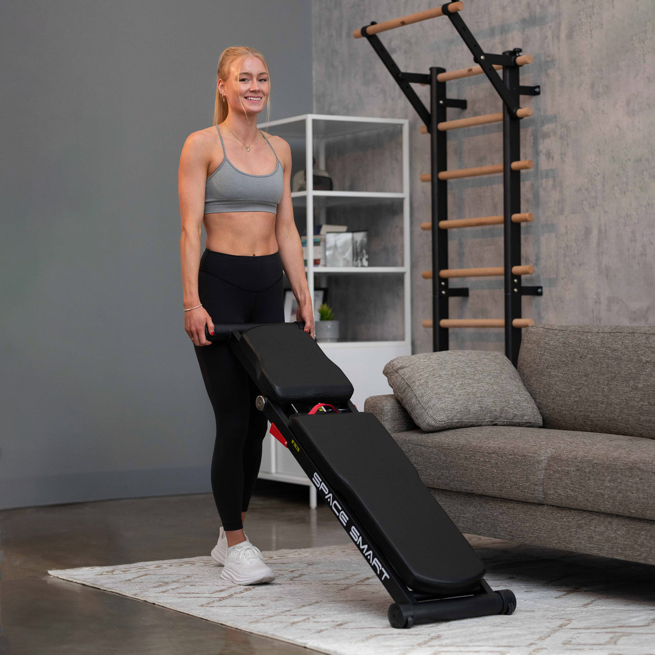 SpaceSmart Bench: Compact Fitness for Home Gyms & Yachts – Fitness Avenue