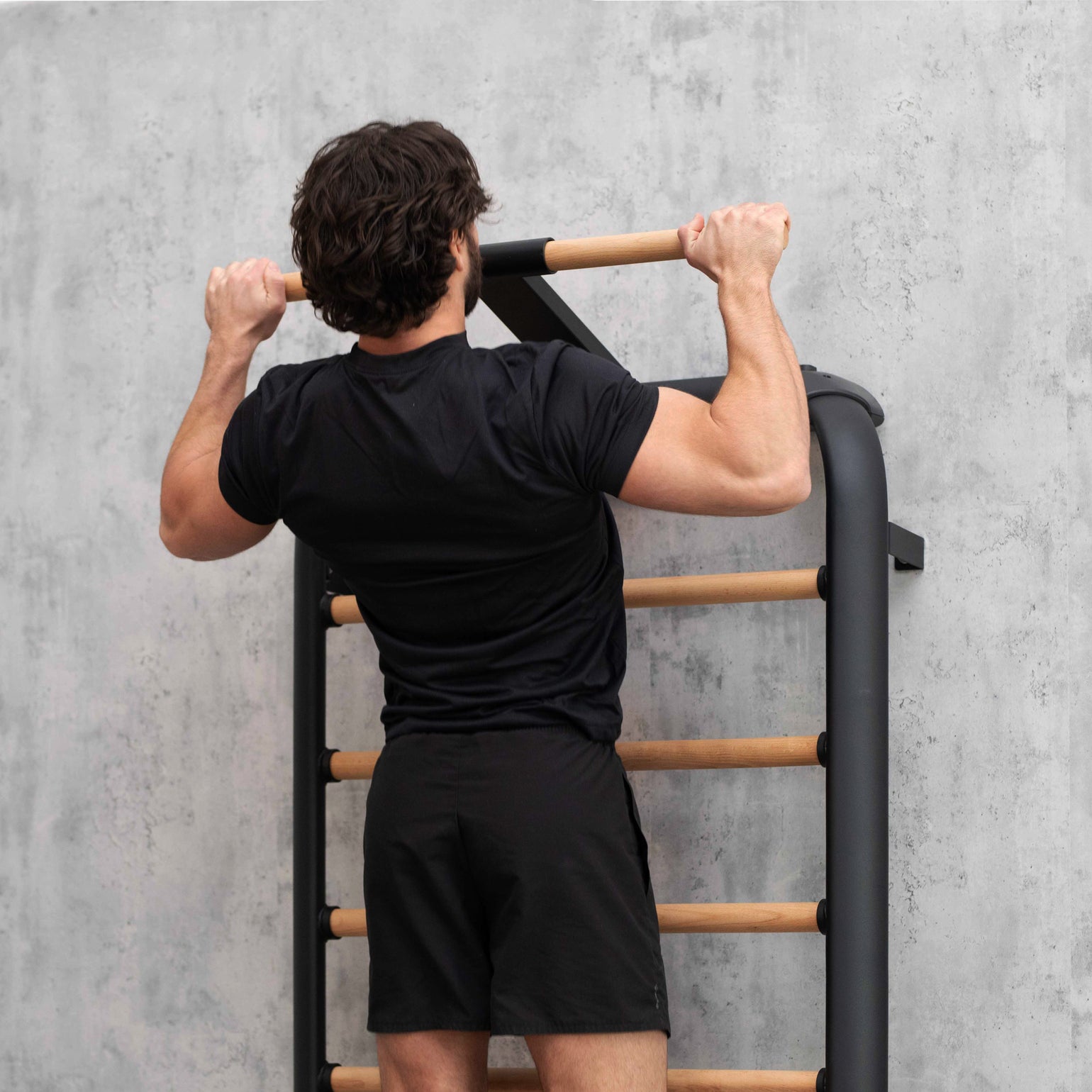 SpaceSmart Stall Bar 2.0: Multifunctional Swedish Ladder for All ...