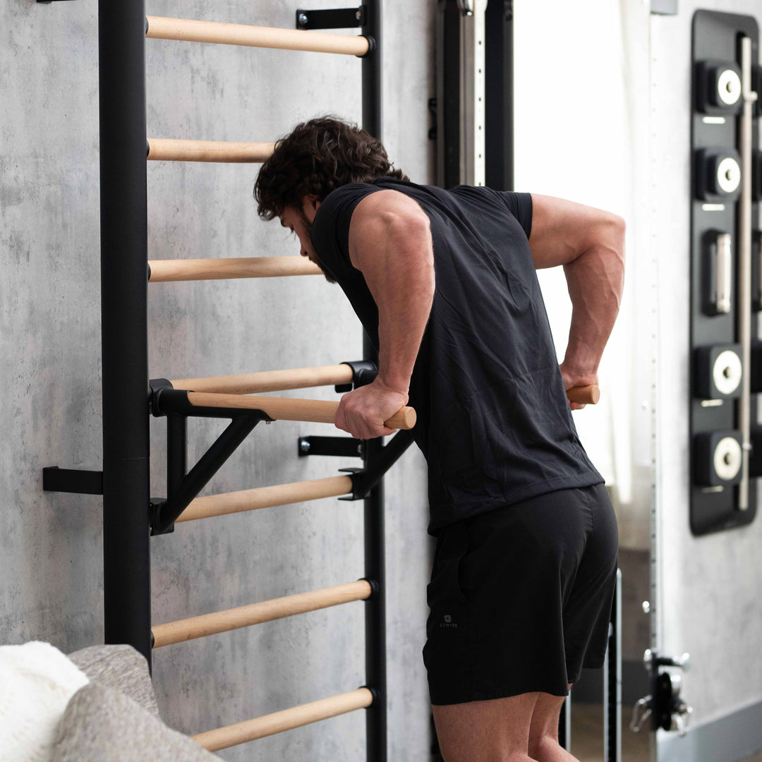 SpaceSmart Stall Bar 2.0: Multifunctional Swedish Ladder for All ...