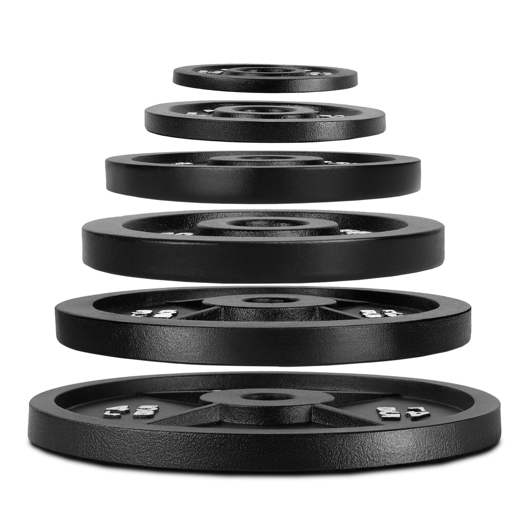 AmStaff Fitness Olympics Cast Iron Plates – Fitness Avenue