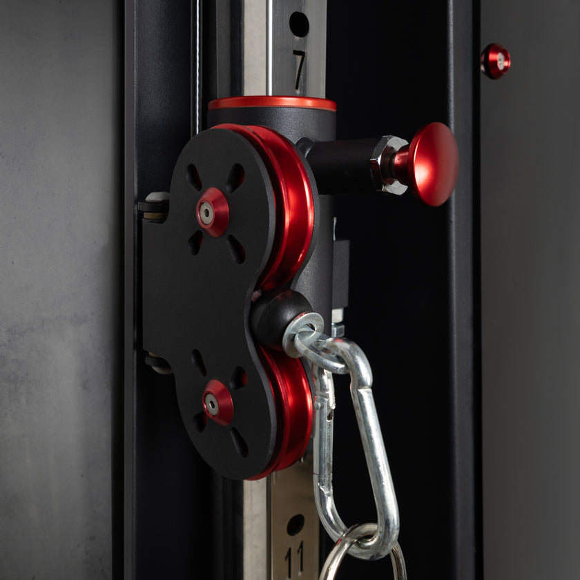 SpaceSmart: Wall-Mount Compact Functional Trainer - Black – Fitness Avenue