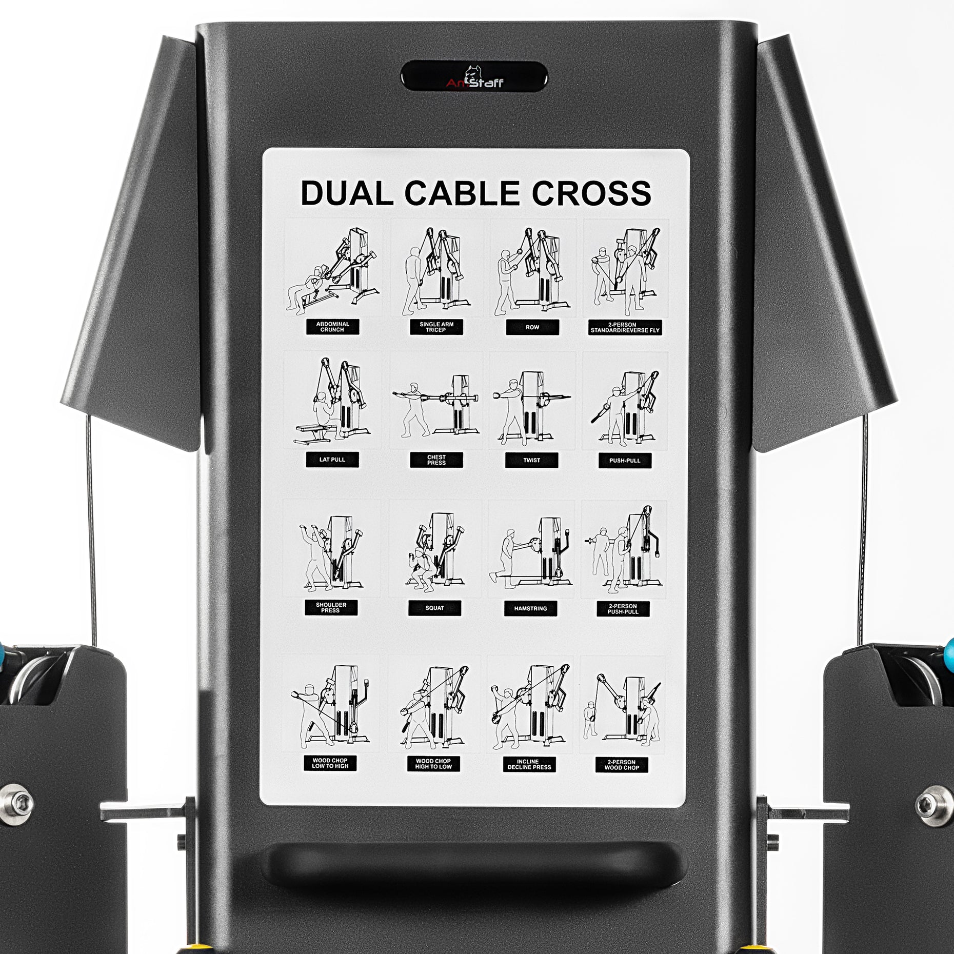 AmStaff Fitness Dual Stack Multi-Functional Trainer - Floor Model – Fitness Avenue