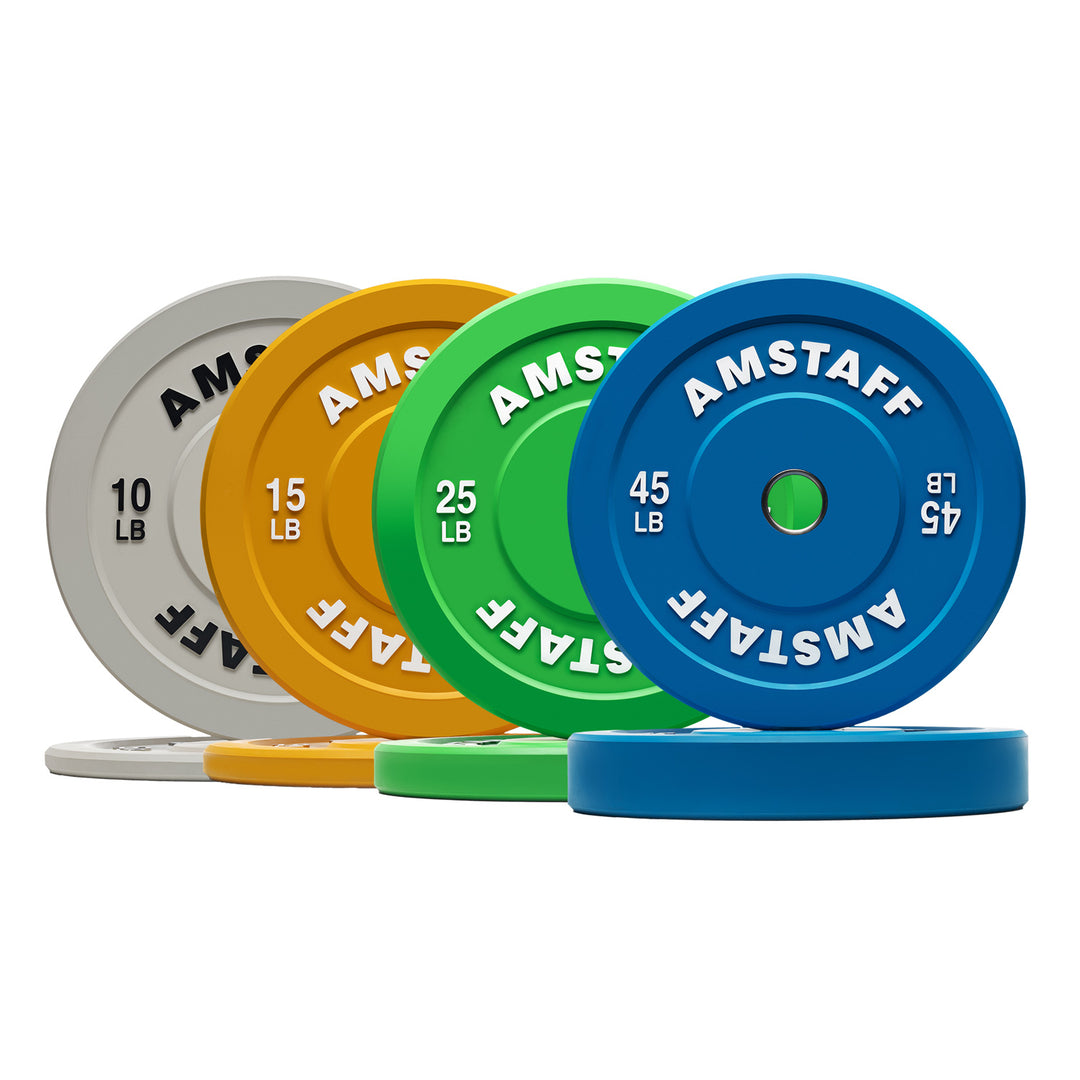 Coloured Bumper Plates: The Perfect Blend of Style & Durability | 10-55 ...