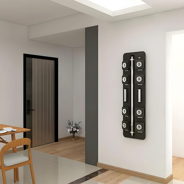 SpaceSmart Wall-Mounted Weight Set | Adjustable Dumbbell & Barbell ...