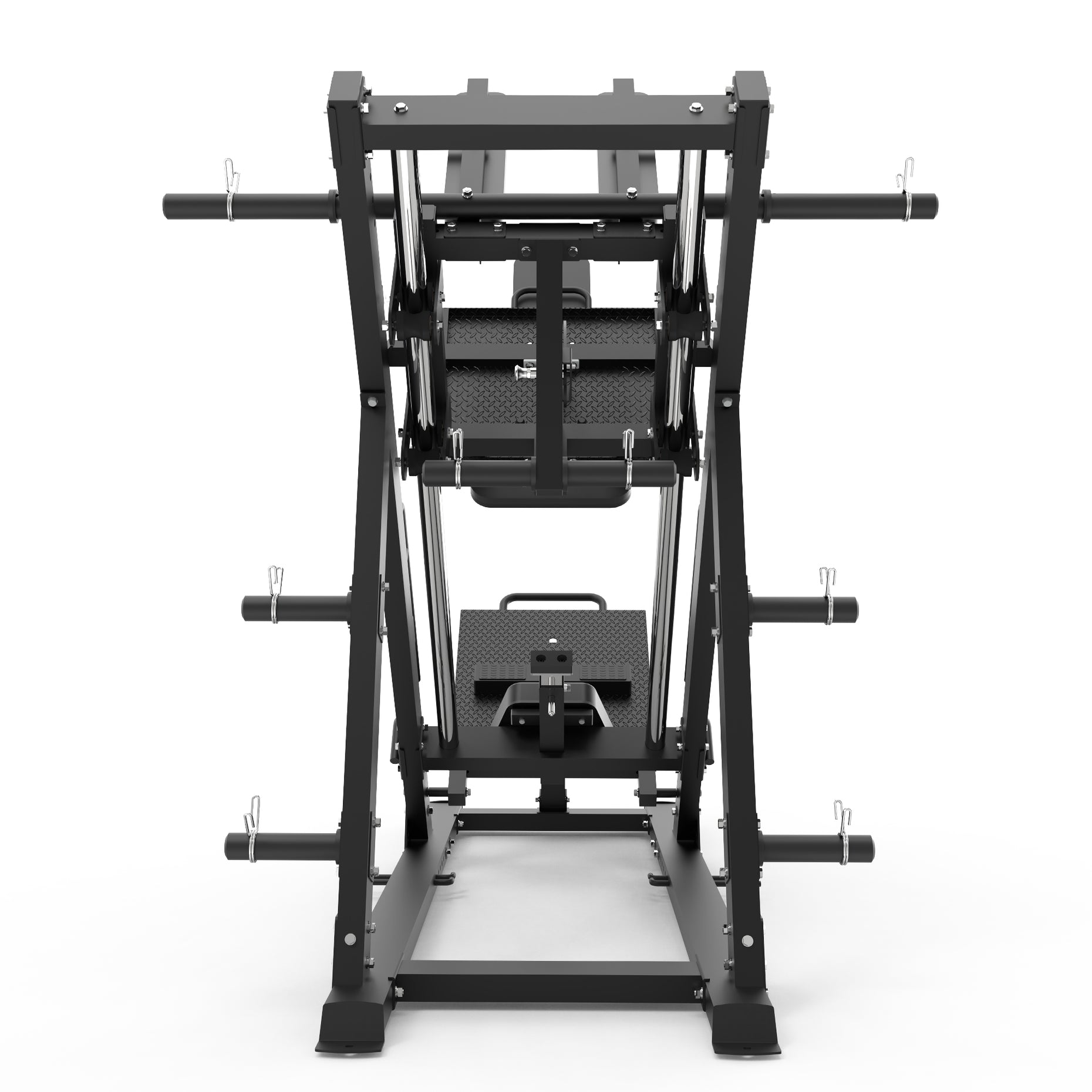 AmStaff Fitness TB40 Commercial Leg Press / Hack Squat Machine ...