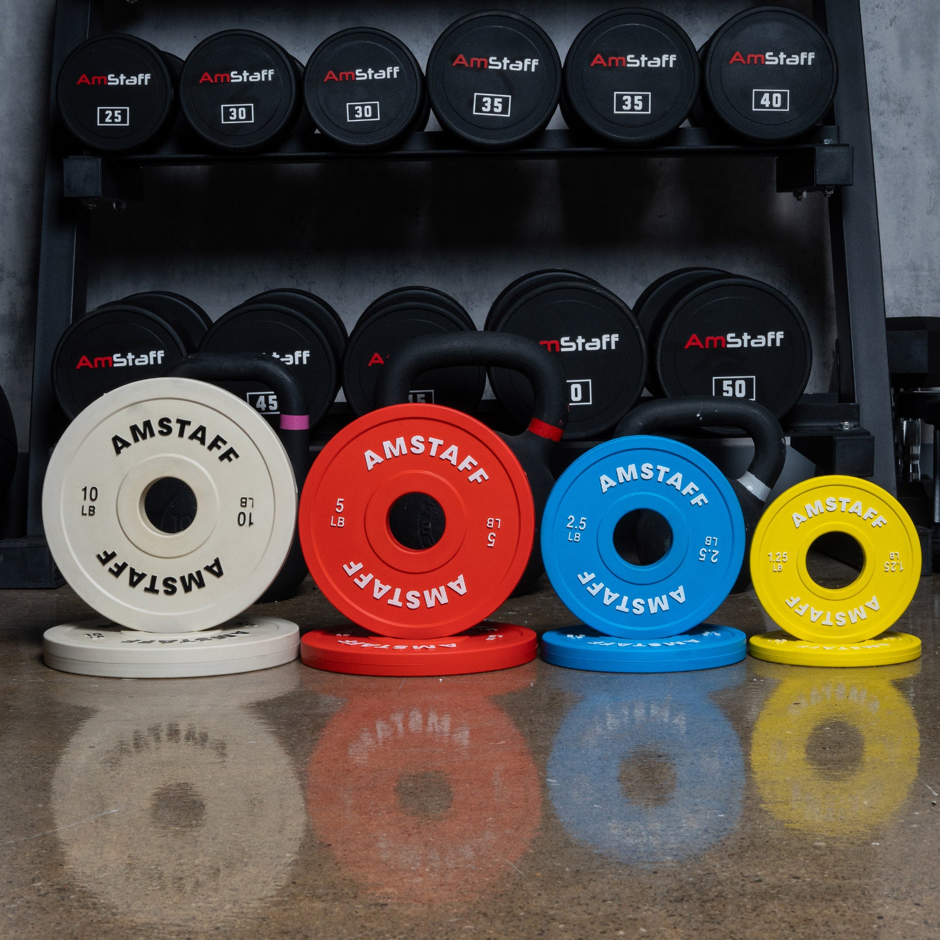 AmStaff Change & Fractional Plates | Precision Olympic Weight Plates ...