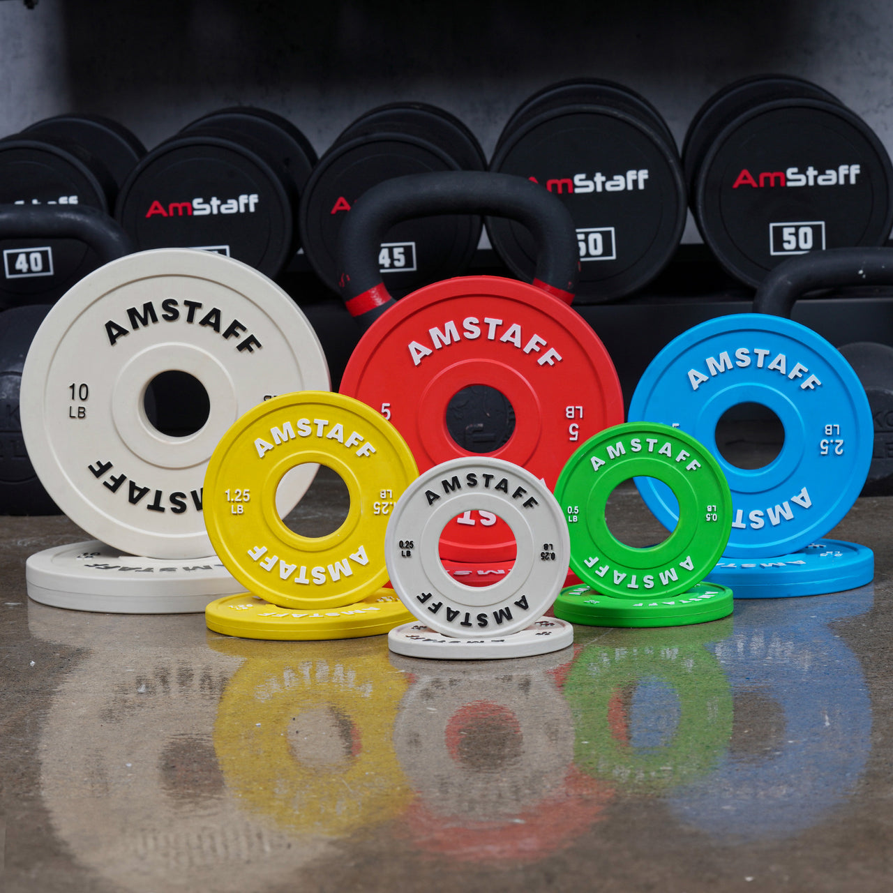 AmStaff Change & Fractional Plates | Precision Olympic Weight Plates ...