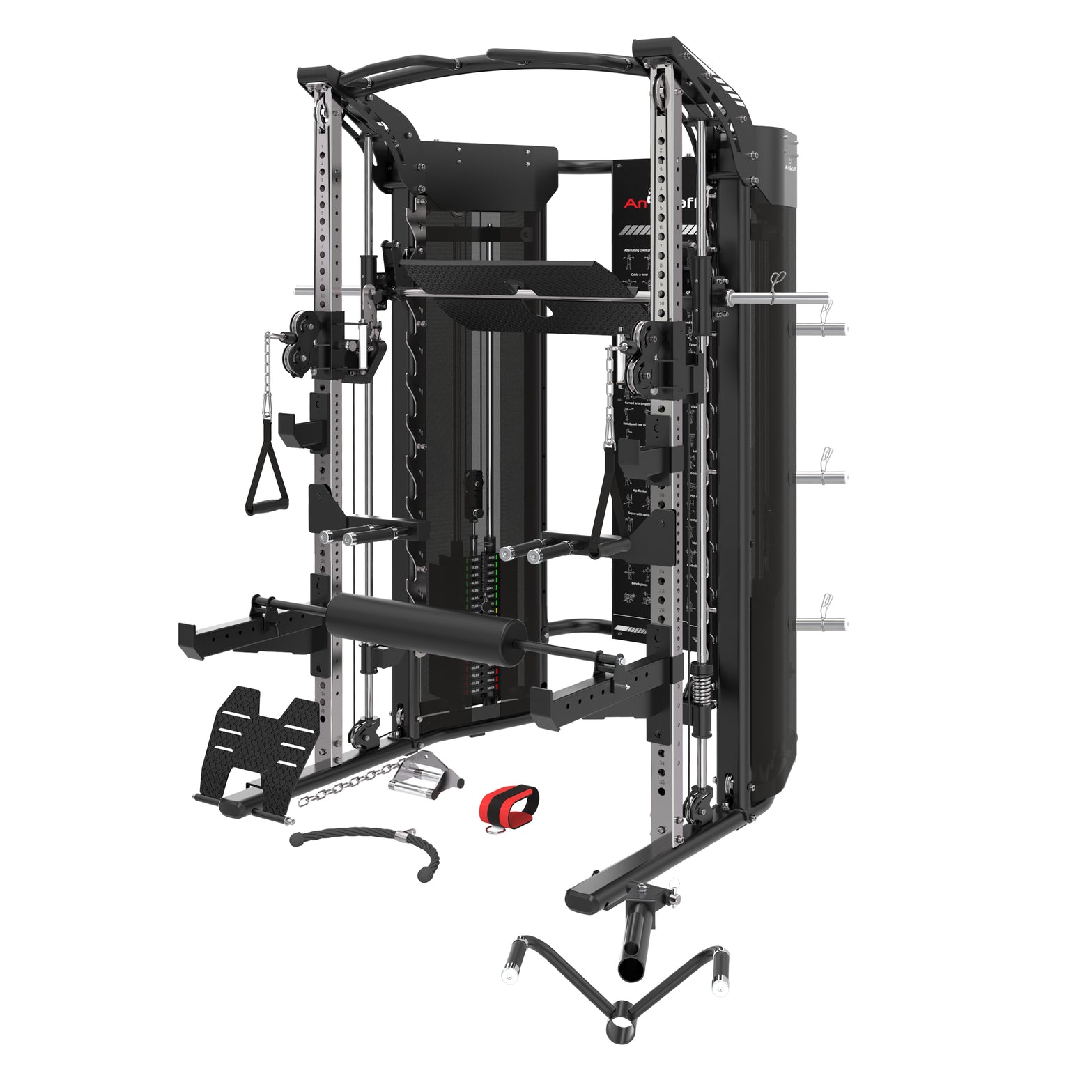 AmStaff Fitness SD-5000 All-in-one Smith Machine – Fitness Avenue