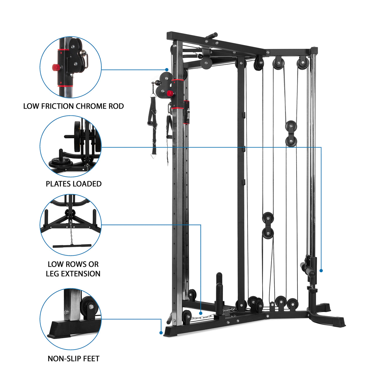 AmStaff Fitness DF2108 Functional Trainer – Fitness Avenue
