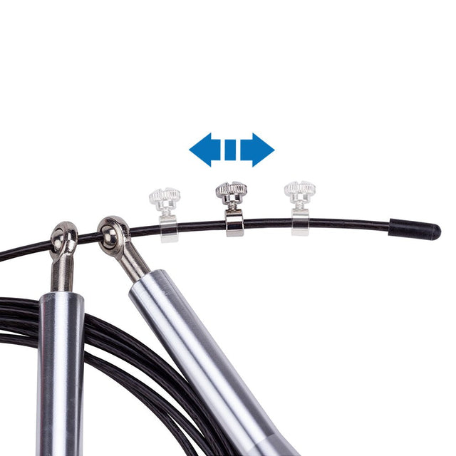 Aluminum Revolver Wire Speed Jump Rope – Fitness Avenue