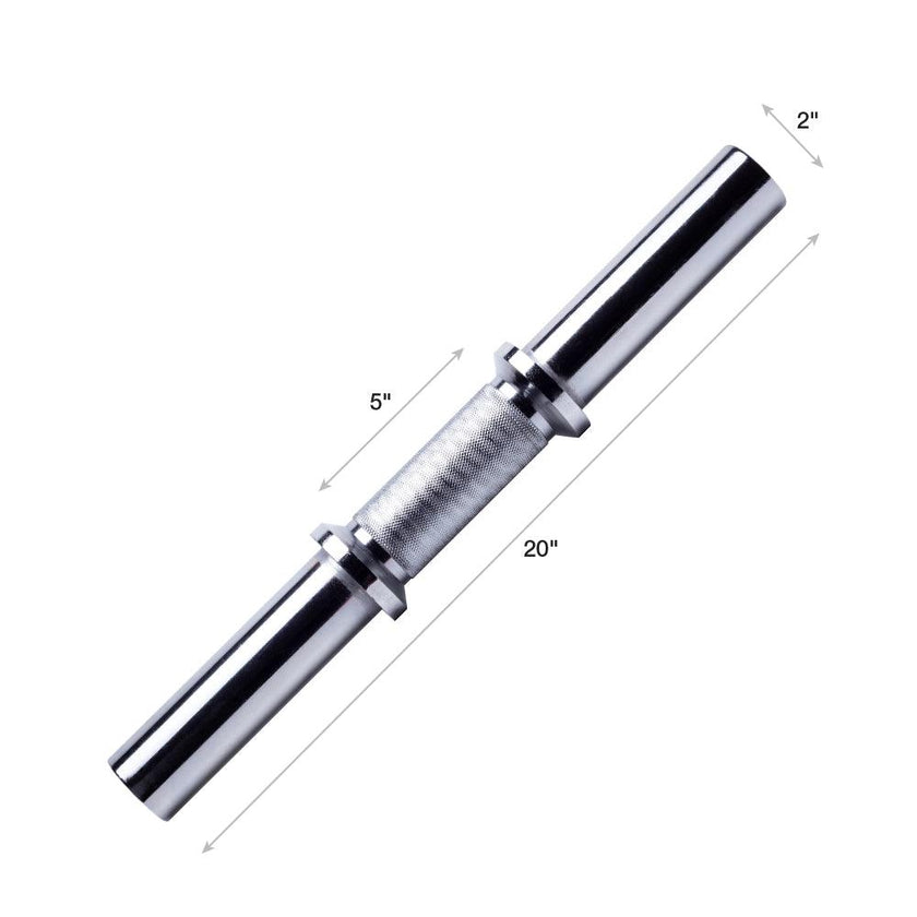 Olympic Fat Grip Dumbbell Handle - 20 Inches – Fitness Avenue