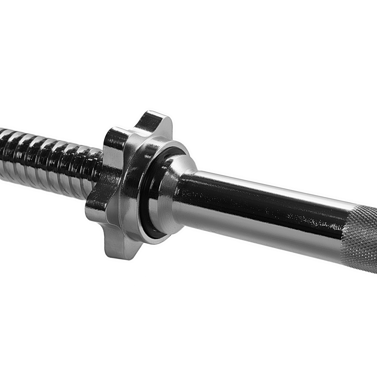 Regular Solid Chromed 72 Inch Bar - Threaded – Fitness Avenue